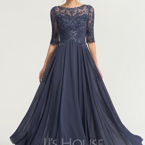 JJs House | Dresses | Jjs House Mother Of The Bride Gownstormy Blue ...